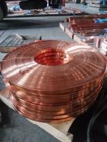China 0.1 0.2 0.5 0.8 2.5 4mm Copper Metal Roll Thick Cold Rolled Copper Sheet T2 for sale
