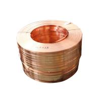 China 50x5mm Copper Metal Roll H62 H65 H68 Copper Sheet Roll 0.16mm 0.18mm for sale