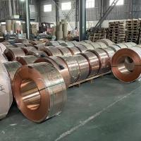 China Beryllium Copper Metal Roll C17200 C17300 C17500 50x5mm Copper Sheet Metal Roll H62 H65 H68 for sale