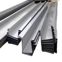 China 304 Curved Stainless Steel Roof Gutter Stainless Steel Structural Channel 410 316Ti for sale