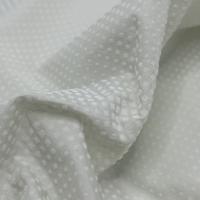 China 70D 100% Nylon Grid Fabric with Flocking & Luminous Finish for Sunscreen & Down Jackets for sale