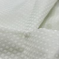 China 70D 100% Nylon Grid Fabric with Flocking & Luminous Finish for Sunscreen & Down Jackets for sale