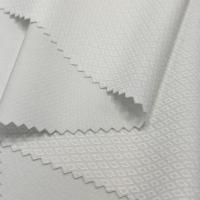 China 100D Diamond Grid 92% Polyester 8% Spandex Elastic Outdoor Jacket Fabric for Performance Apparel for sale