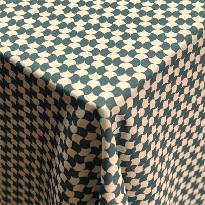 China 92% Polyester 8% Spandex Elastic Outdoor Fabric 178gsm Diamond Pattern Pearl Dots Four-Sided Stretch for sale