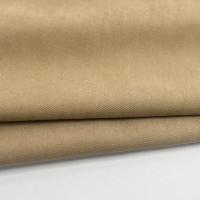 China 85% Polyester 15% Nylon Brushed Twill Peach Skin Beach Pants Fabric - 100gsm Soft Velvet Material for sale