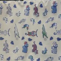 China 165 GSM Water-Activated Color Changing Fabric - 92% Polyester 8% Spandex Elastic Waterproof Printed Material for sale