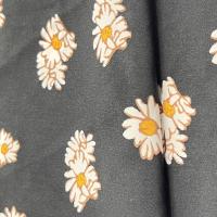 China 100% Polyester 50D 68D Composite Silk Linen Printed Dress Fabric - Soft Textile Material for sale