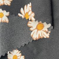 China 100% Polyester 50D 68D Composite Silk Linen Printed Dress Fabric - Soft Textile Material for sale