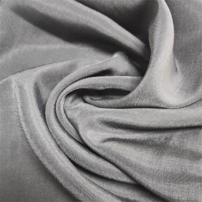 China 60S85gsm Plain Weave Imitation Copper Ammonia Fabric - 85 GSM Weight High Elasticity Polyester Textile for sale