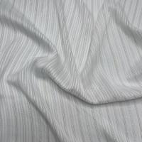 China 73GSM 75D Gold Silver Silk Satin Striped Chiffon Fabric for Women's Dresses and Formal Wear for sale