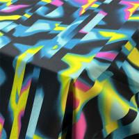 China 100D 145gsm Four-Sided Stretch Digital Printed Fabric for Beach Pants - 90% Polyester 10% Spandex for sale