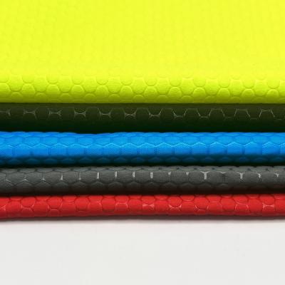 China 100% Polyester 75D × 150D Twill Peach Skin Fleece 113gsm 3D Embossed Fabric for Beach Pants & Windbreakers for sale