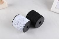 China Round Polyester Roll Elastic Cord 1mm 1.5mm 2mm 3mm for sale