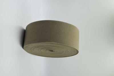 China 100% Polyester Knitting Elastic Band Black And White for sale