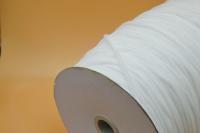 China White Latex Rubber Elastic Super Thin Cord 0.5mm Single String for sale