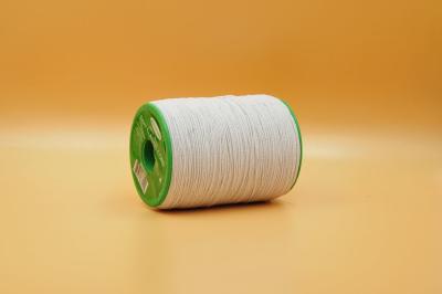 China Elastic Thin Cord For Hang Tags Mark White Elastic String 1000 Spools for sale