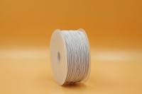 China White Latex Rubber Elastic Super Thin Cord 0.5mm Single String for sale