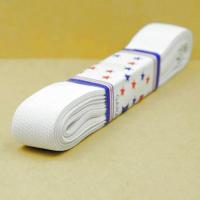 China 3mm White Black Garment Elastic Band With High Elasticity For Garment for sale