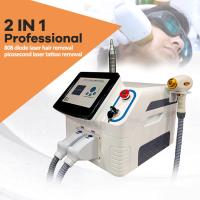 China Portable 2 In 1 808 Diode Laser Hair Removal Machine Multifunction Ce for sale