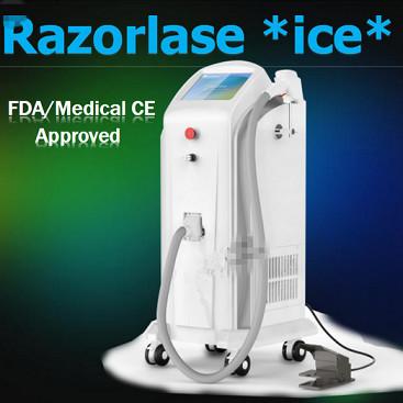 China 808nm 810nm Diode Laser Hair Removal Machine For Dark Skin Multifunction for sale