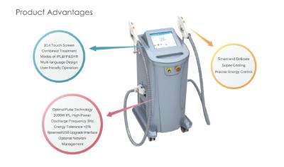 China FDA Approved IPL Beauty Machine For SHR Hair Removal / Skin Tightening Treatment for sale