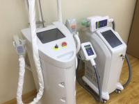 China Kuma Shape Vacuum RF Slimming Machine With Infrared Light / Massage Roller for sale