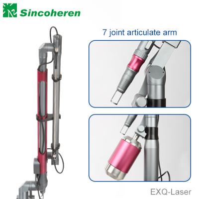 China Nd YAG Q Switched Laser For Tattoo Removal / Vascular Lesions Removal Long Pulse for sale
