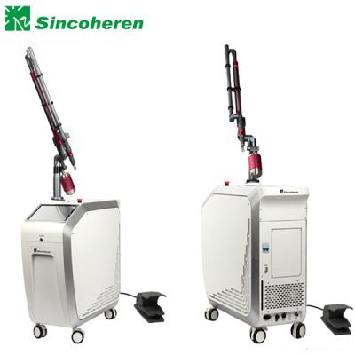 China Nd YAG Laser Pigmentation Removal Machine 1064/532 nm With Moving Head for sale