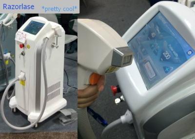 China FDA Pain Free Diode Laser Hair Removal Machines 808nm And 810nm Wavelength for sale