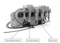 China Portable Cavitation RF Vacuum Machine For Cellulite Removal / Body Sculpting for sale