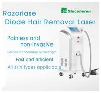 China 808nm Diode Laser Hair Removal Professional Equipment For Bikini Area / Underarm for sale