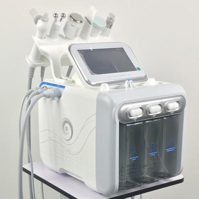 China Oxygen Therapy Skin Care Equipment 6 In 1 For Skin Scrubber Facial Cleaning for sale