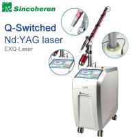 China Q - Switched Pigmentation Removal Machine 1064nm / 532nm Wavelength 1 - 5HZ for sale