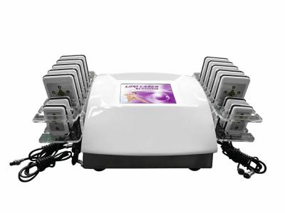 China 650nm Portable RF System / 350W Body Slimming Machine With 14 Pads for sale