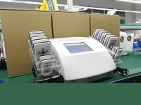 China 650nm Portable RF System / 350W Body Slimming Machine With 14 Pads for sale