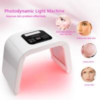China 4 Color Anti Aging Light Pdt Photon Therapy LED Facial Machine Pigment Removal OEM / ODM for sale