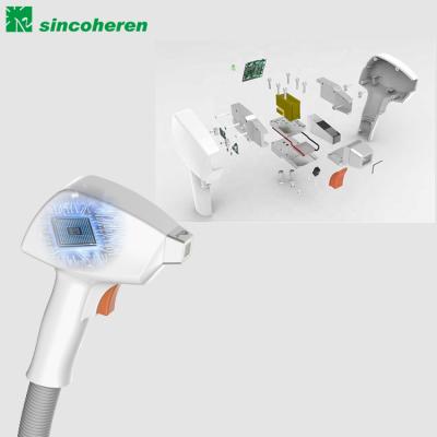 China 200w 3 Wavelength 755/808/1064nm Portable Diode Laser Hair Removal Machine for sale