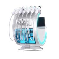 China Ice Blue 7 In 1 Microdermabrasion Machine With Skin Analyzer Multifunction for sale