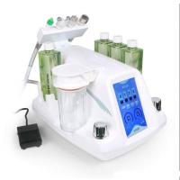 China Mini Water LCD Aqua Peel Facial Machine Dermabrasion Spa Cleaning for sale