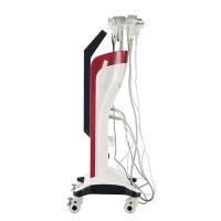 China Vertical 6 In 1 40k Body Slimming Machine Cavitation Ultrasonic Bio Rf Microcurrent Brush for sale