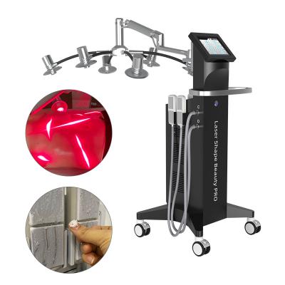 China Red Light 635nm Lipolaser Slimming Beauty Machine 200mw Frequency 6d for sale