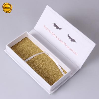 China Empty Custom Eyelash Packaging Box Paperboard / Art Paper / Coated Paper Rigid Material for sale
