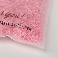 China EVA Printed Zip Lock Bags Frosted Semi Transparent For Nail Products for sale