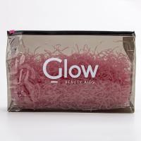 China Personalized Grey PVC Ziplock Pouch Silk Screen Printing For Beauty Products for sale