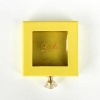 China Empty Custom Eyelash Packaging Box Luxury Private Label Lamination Finished for sale