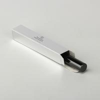 China Cardboard Custom Eyeliner Boxes Silver Paper Black Printing Paper Box for sale
