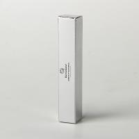 China Cardboard Custom Eyeliner Boxes Silver Paper Black Printing Paper Box for sale