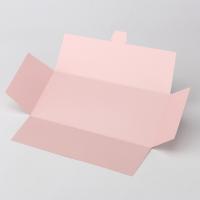 China Pink Custom Packaging Envelopes Offset Printing Paper Materials for sale