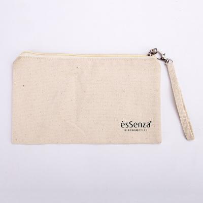 China Custom Logo Non-Woven Makeup Pink Zipper Packaging Bag For Cosmetic for sale