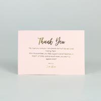 China Colorful Paper Business Thank You Cards High Quality Custom Paper Cards Printing for sale